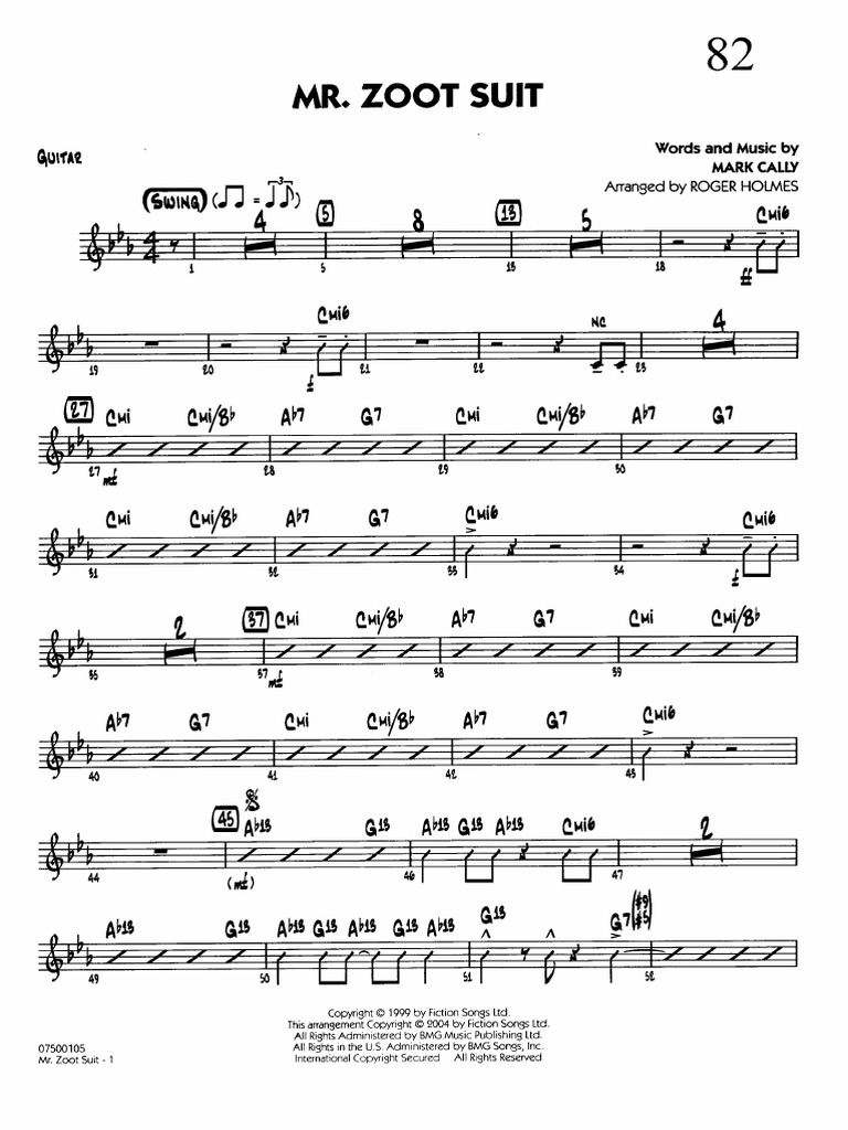MR Zoot Suit Guitar 2p | PDF