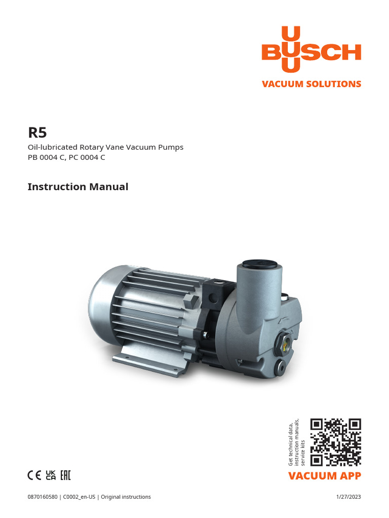 Instruction Manual R5 PB-PC 0004 C - EN - en | PDF | Electromagnetic ...