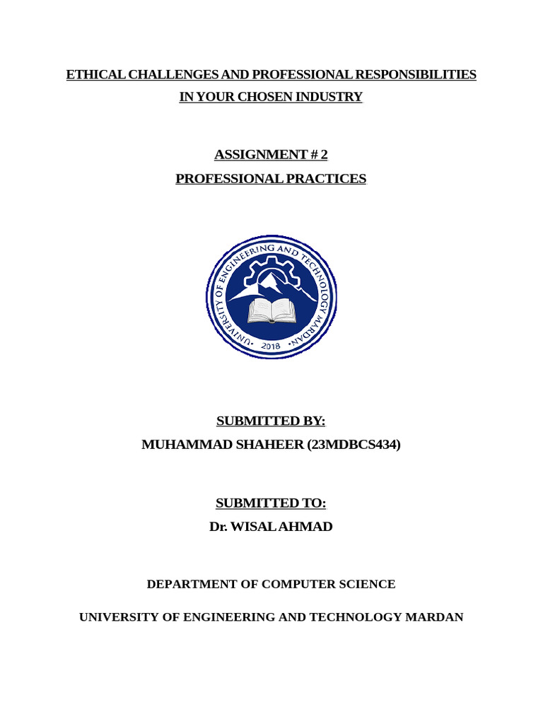 M Shaheer (23mdbcs434) Ppa2 | PDF | Morality | Harassment