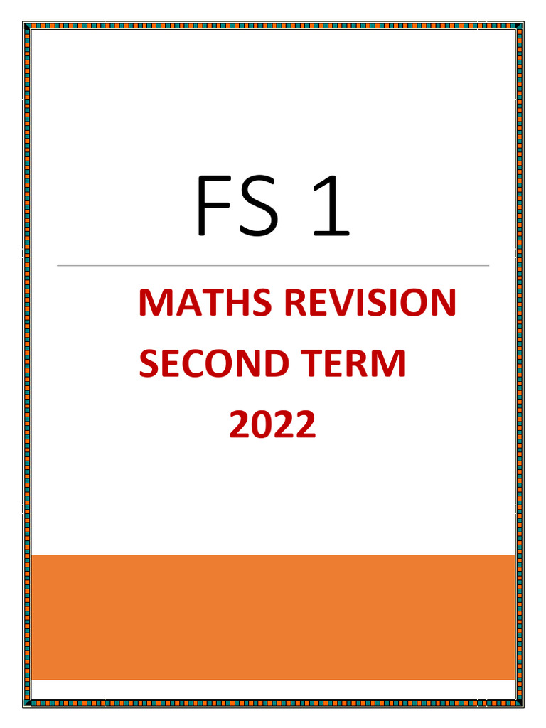 maths revision | PDF