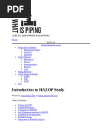 Hazard and Operability HAZOP Study Worksheet Template | PDF