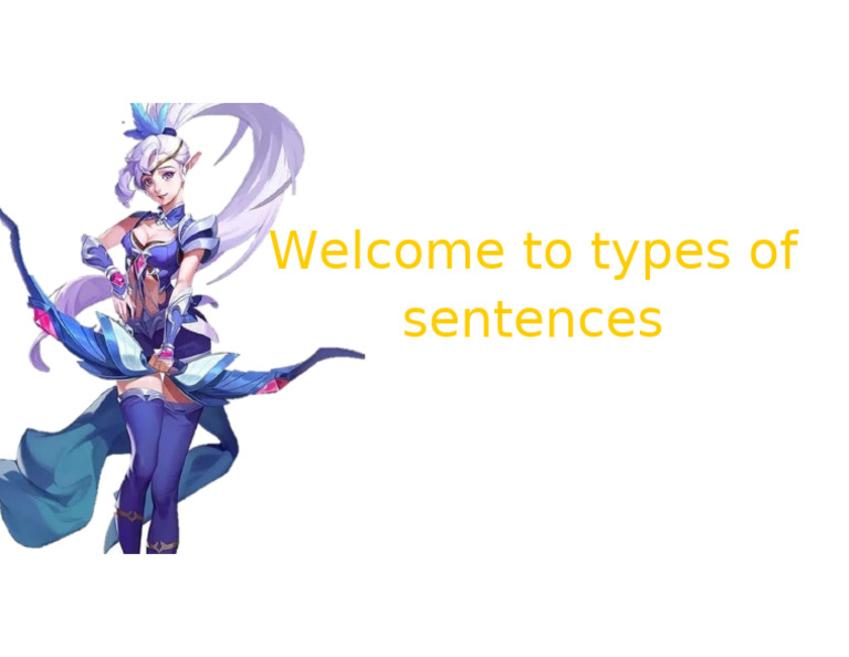 Welcome To Sentences | PDF