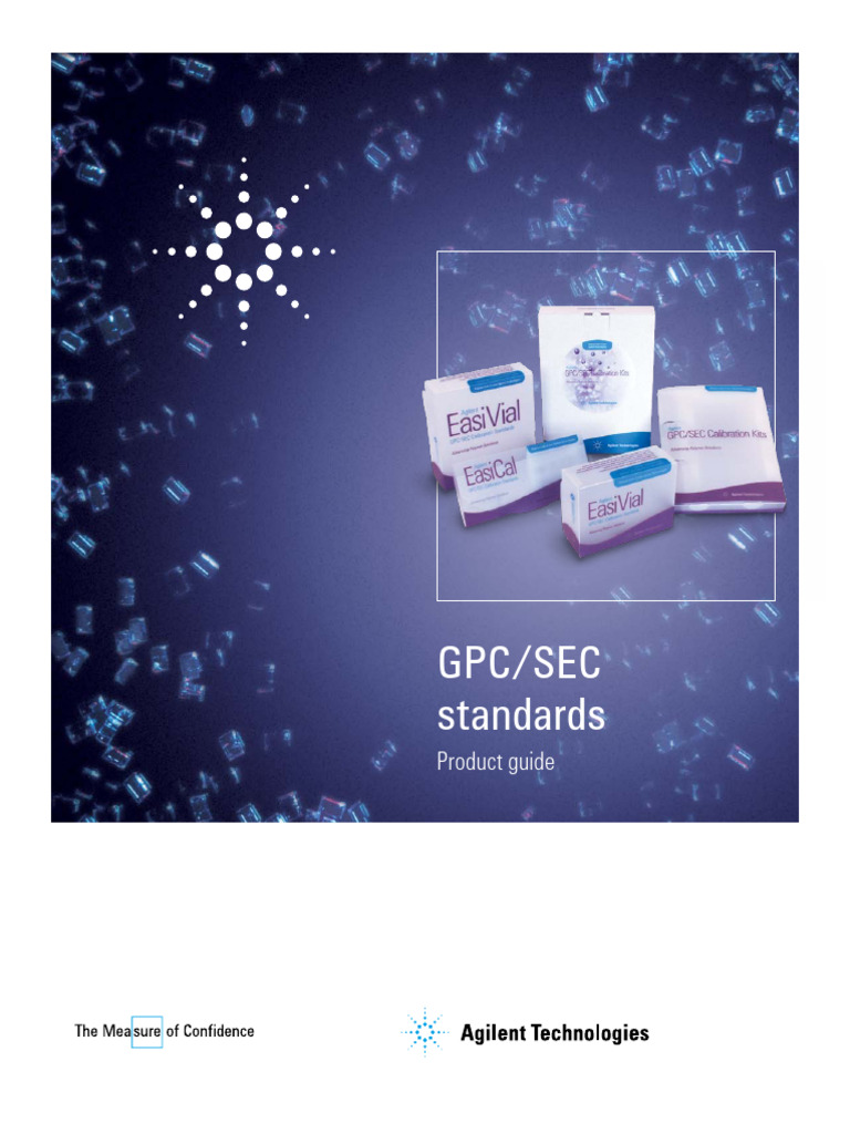 GPC-SEC Standards | PDF | Polymers | Chemistry