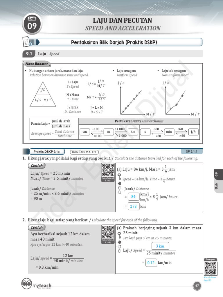 MM 8 Maths TG 2 - Bab 09 | PDF
