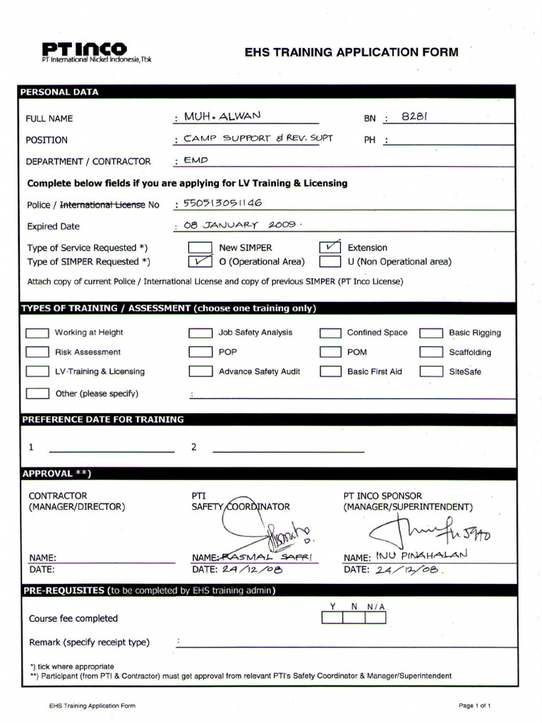 SIMPER Appl. Muh. Alwan # 8281a | PDF
