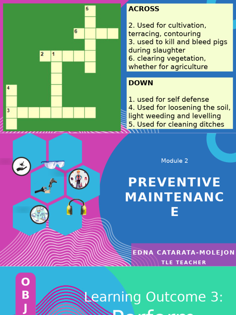 Module 2 Preventive Maintenance | PDF | Safety | Agriculture