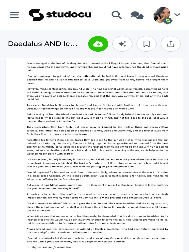 Daedalus AND Icarus by Nick Pontikis - DAEDALUS AND ICARUS by Nick ...