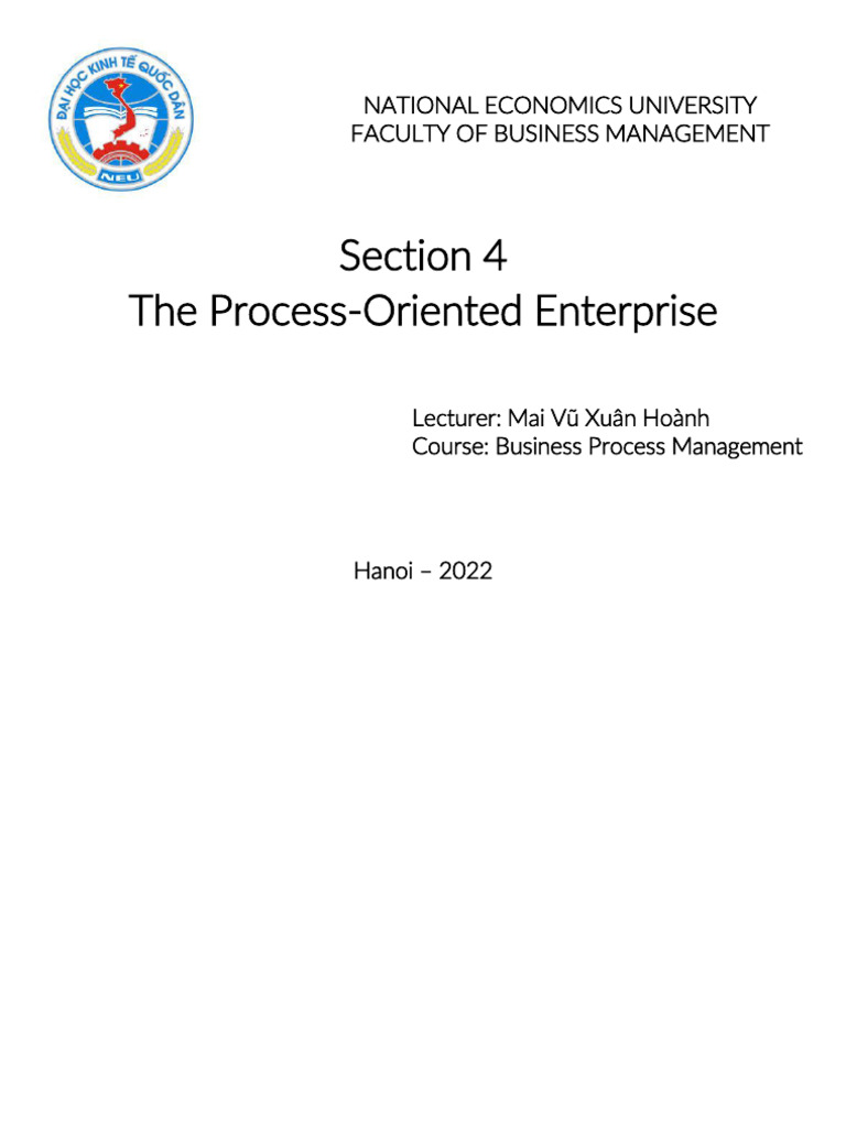 Business Process Management - Section 4 | PDF | Accounts Payable | Business Process