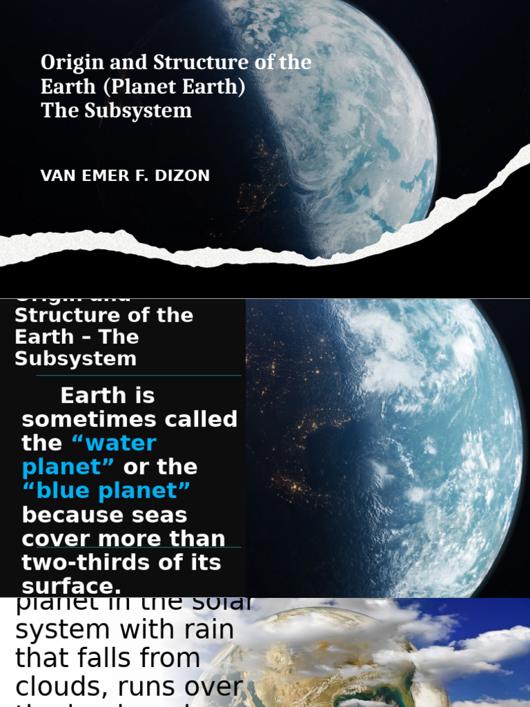 ELS-2-PLANET-EARTH-SUB-SYSTEMS | PDF | Earth | Oceans