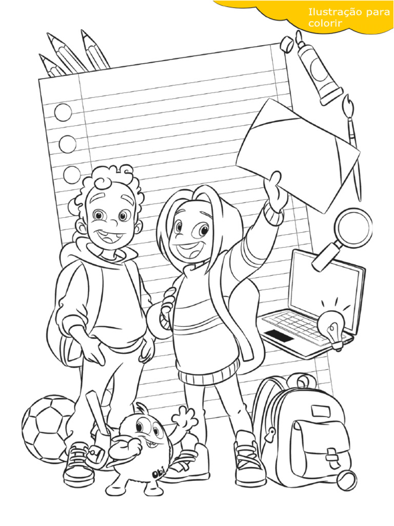 Vam1 Ilustracao Colorir | PDF