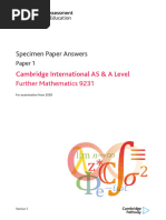 Cambridge International AS & A Level: Mathematics 9709/12 | PDF ...