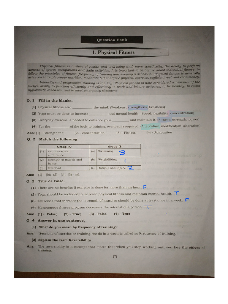 Physical Education Notes | PDF