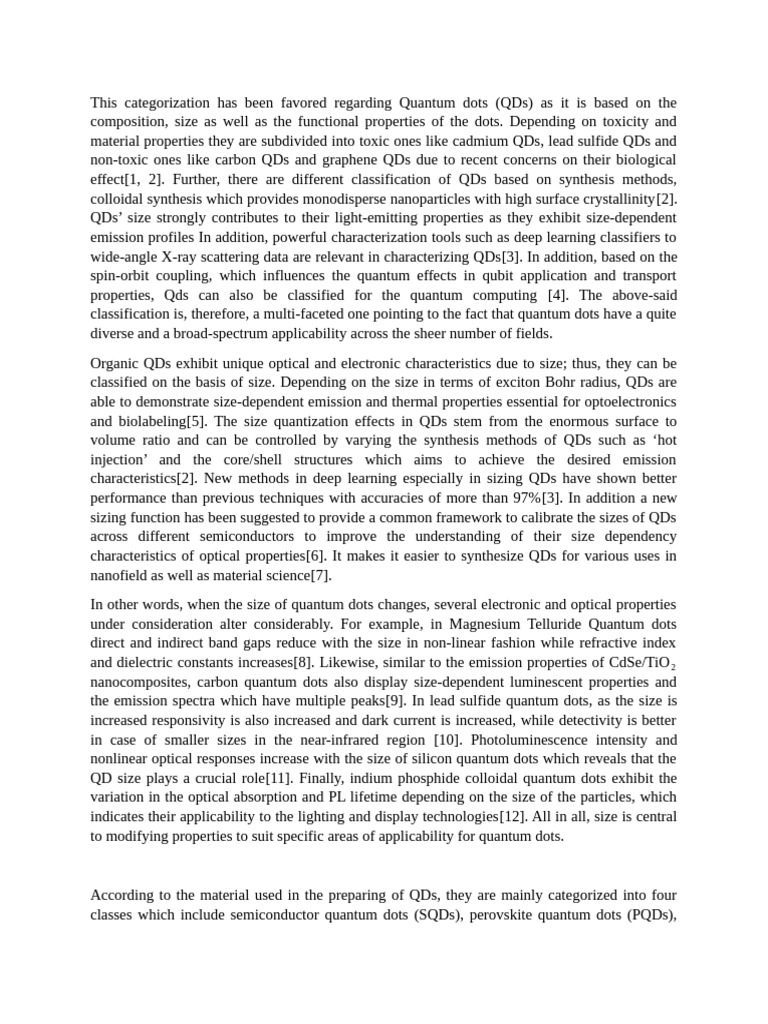 Quantum Dots | PDF | Condensed Matter Physics | Atomic