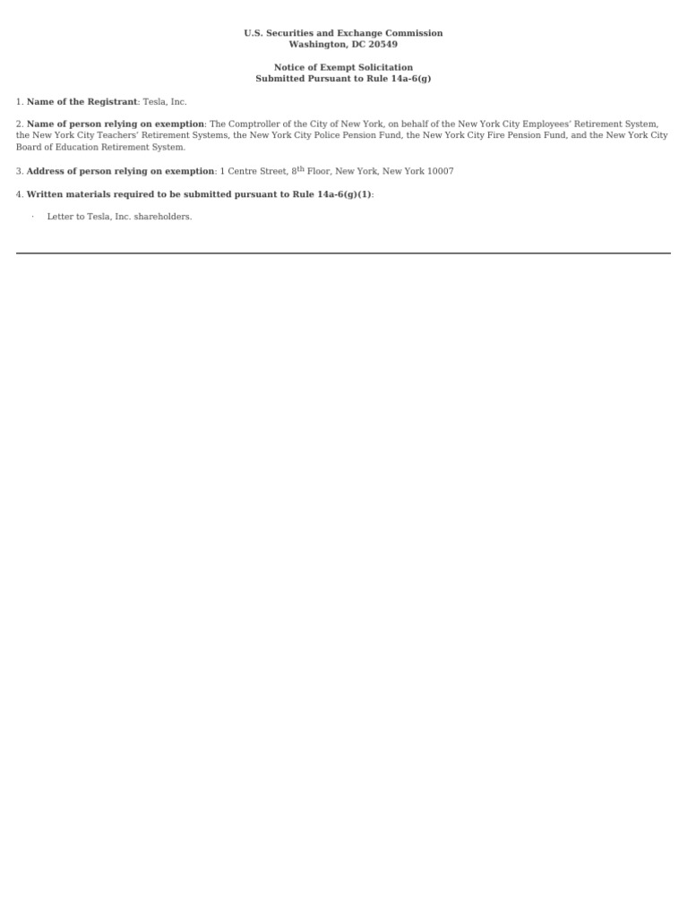 Governance Issues at Tesla | PDF | Elon Musk | Business