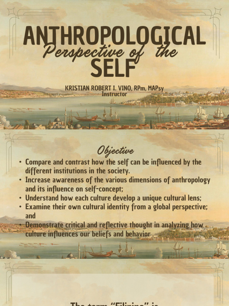 2 Anthropological Perspective of Self | PDF | Identity (Social Science ...