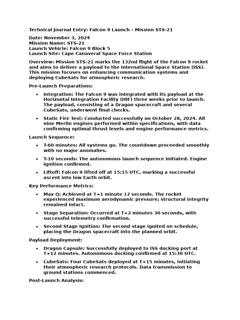 Falcon | PDF | Falcon 9 | Human Spaceflight