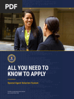 FBI Special Agent Training Guide | PDF