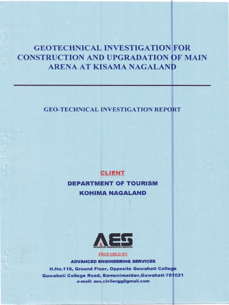 Geotechnical Report for Arena Upgrade | PDF | Civil Engineering ...