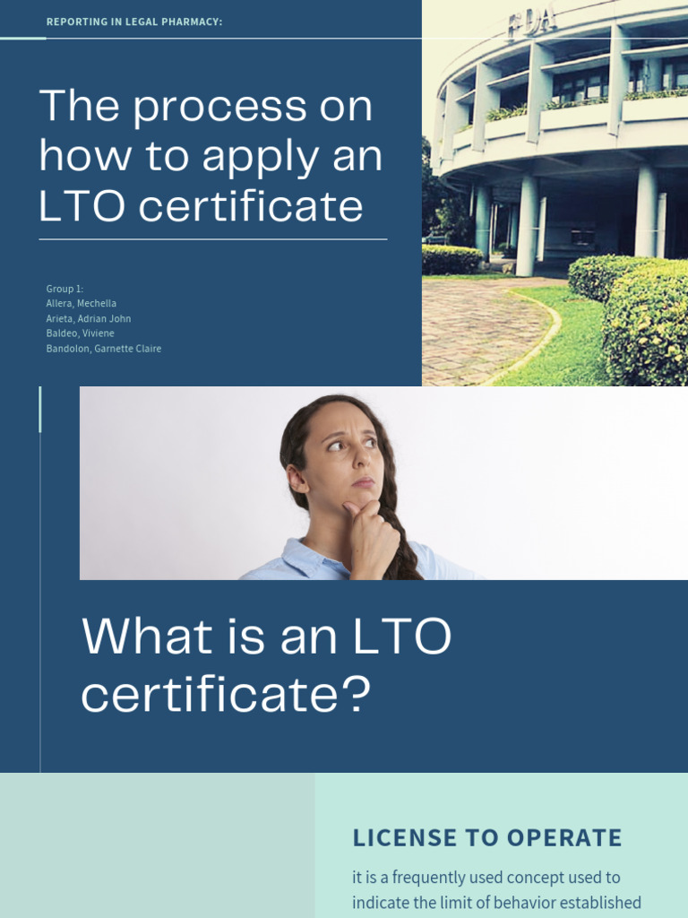 LTO Application Guide for Pharmacies | PDF | Food And Drug ...