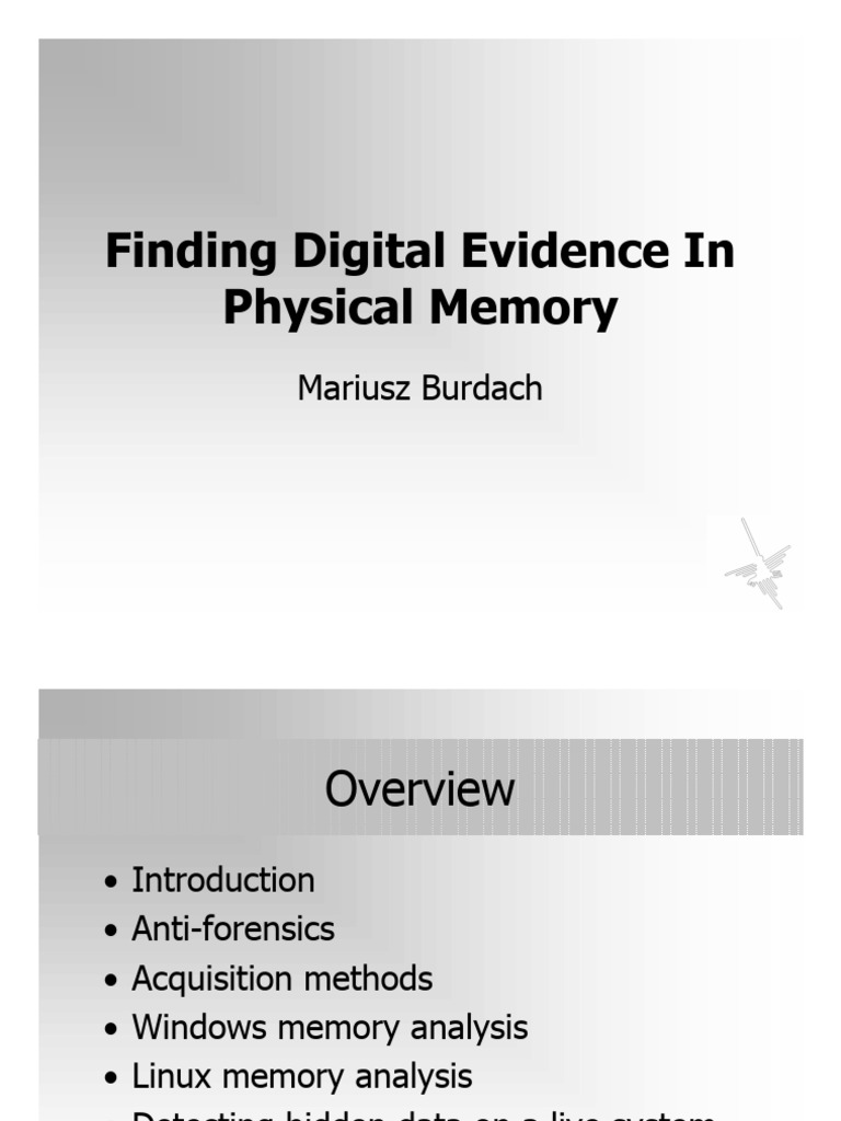 Finding Digital Evidence | PDF | Computer File | File System