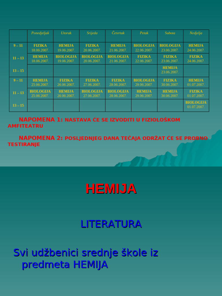 Instruktivna Nastava 1 | PDF