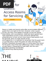 Status Codes Used in Housekeeping | PDF