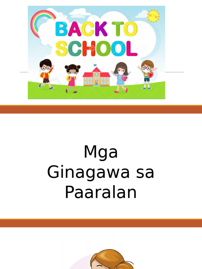 Mga Bahagi NG Paaralan | PDF