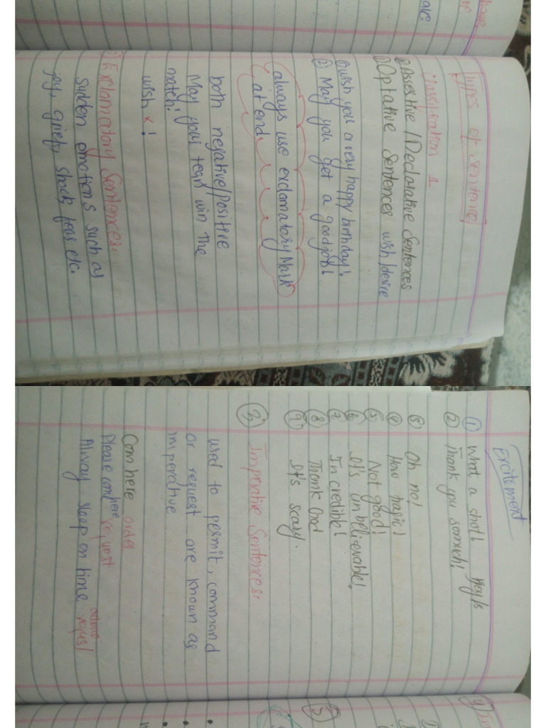 Classification of Sentences | PDF