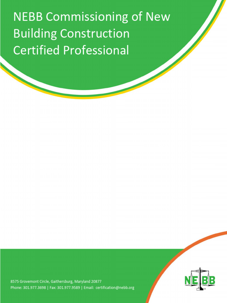 2024 - NEBB CXCP Certification | PDF | Certification | Qualifications