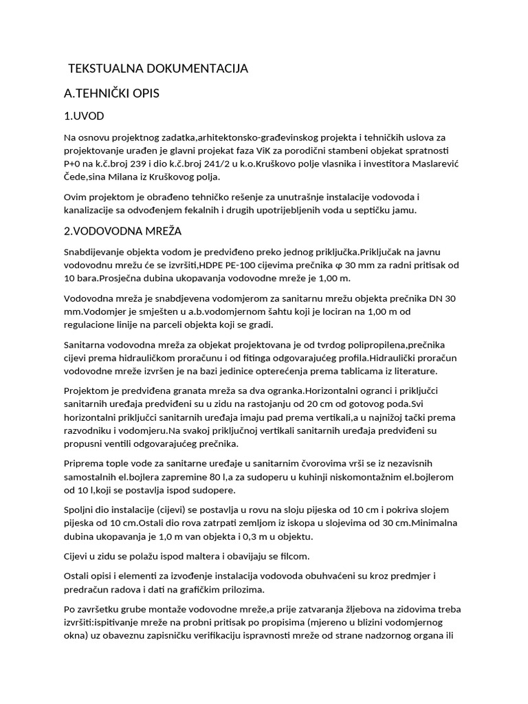 Tekstualna Dokumentacija | PDF