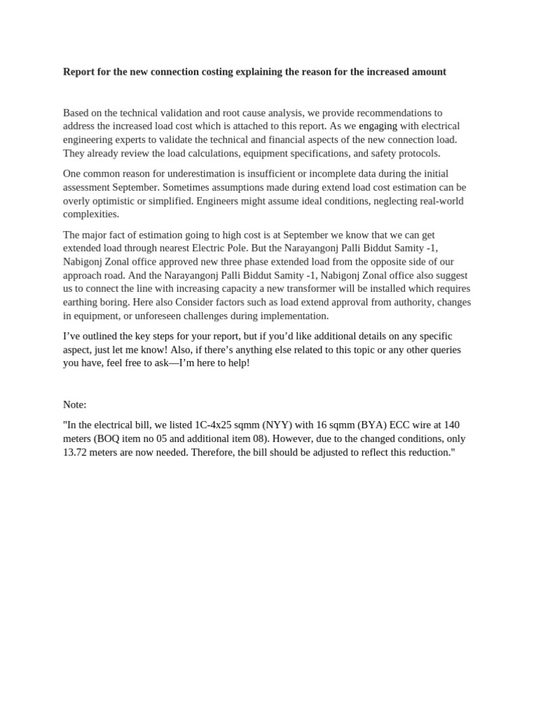 Based on the technical validation and root cause analysis | PDF