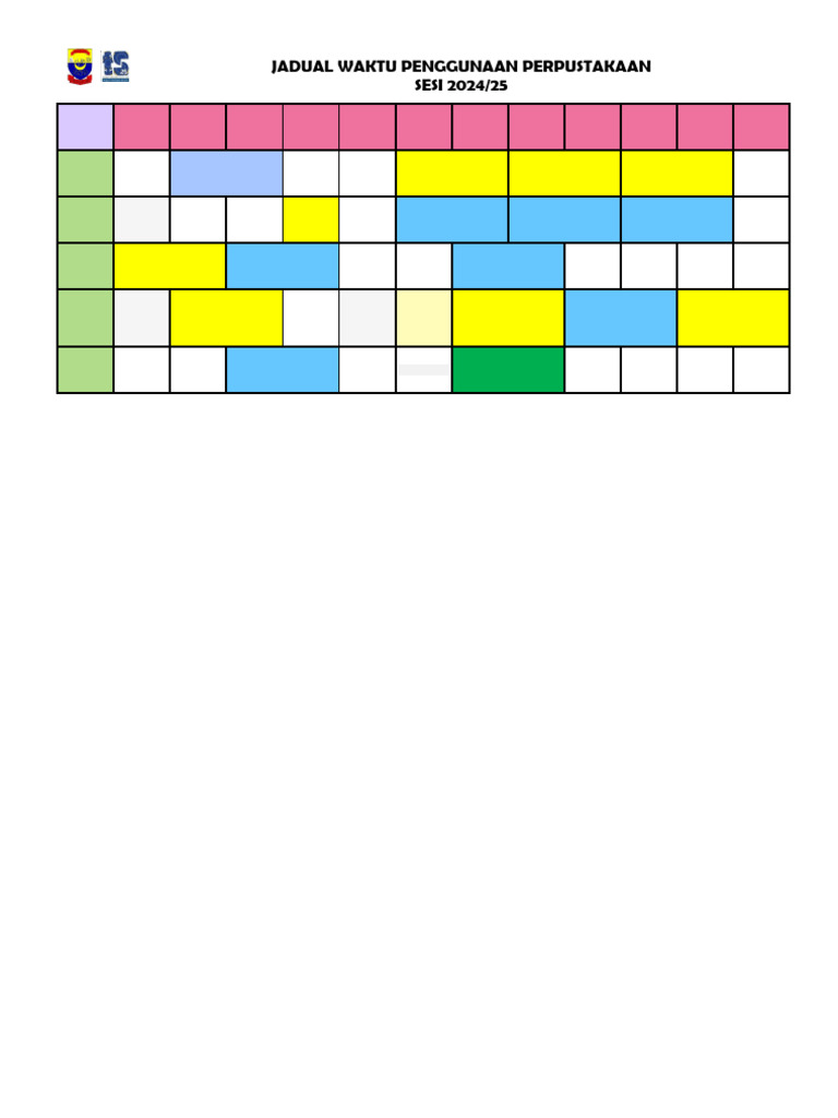 Jadual Penggunaan PSS | PDF