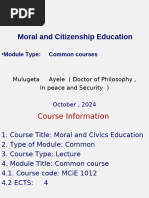 Moral and Civics Module Ch-5 | PDF | Constitution | Democracy