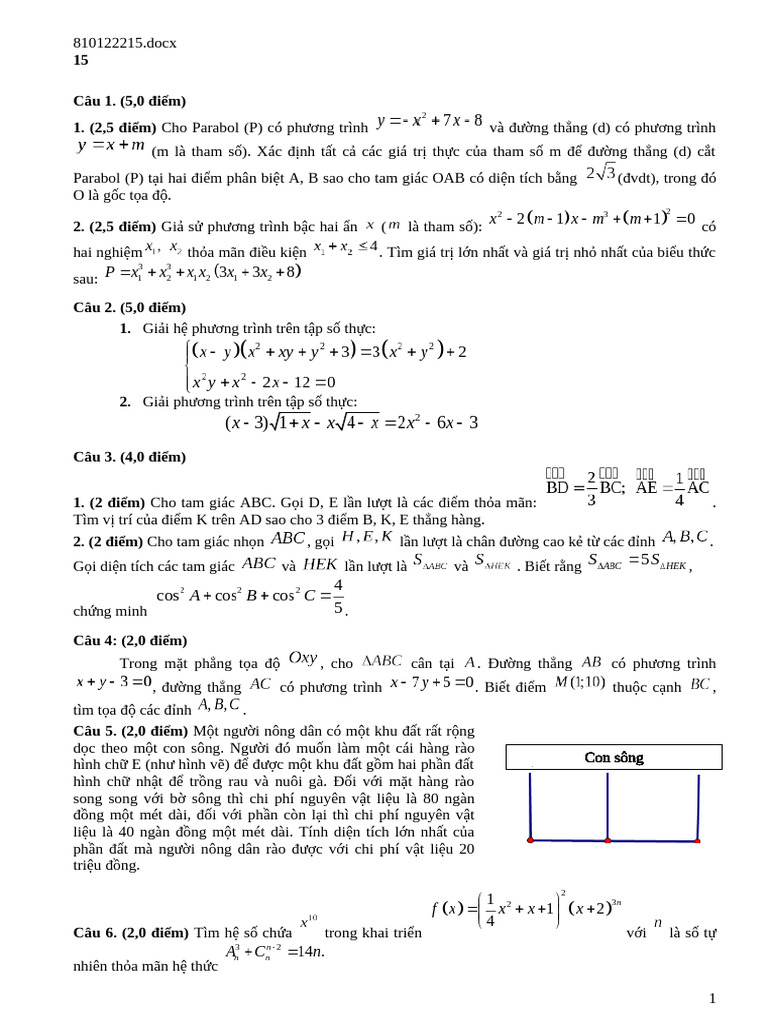 #15 LTK - HSG10 - Toán - 03 | PDF