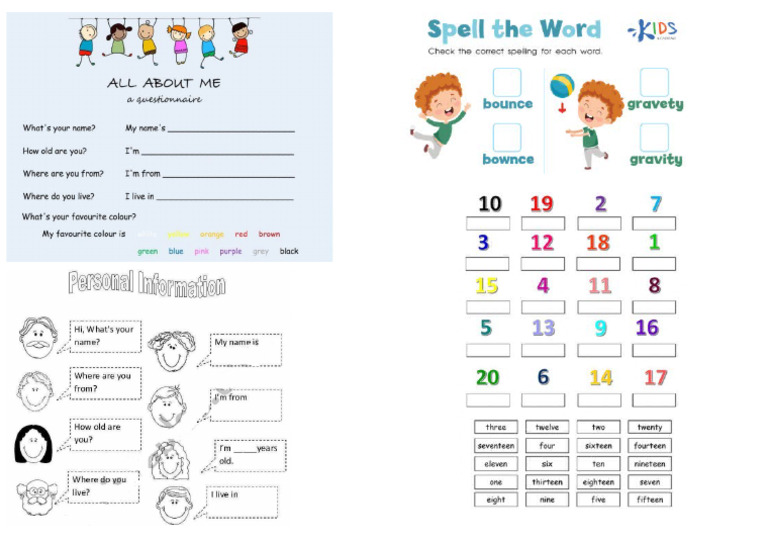 Ficha de Trabajo para 1ro de Secundaria | PDF