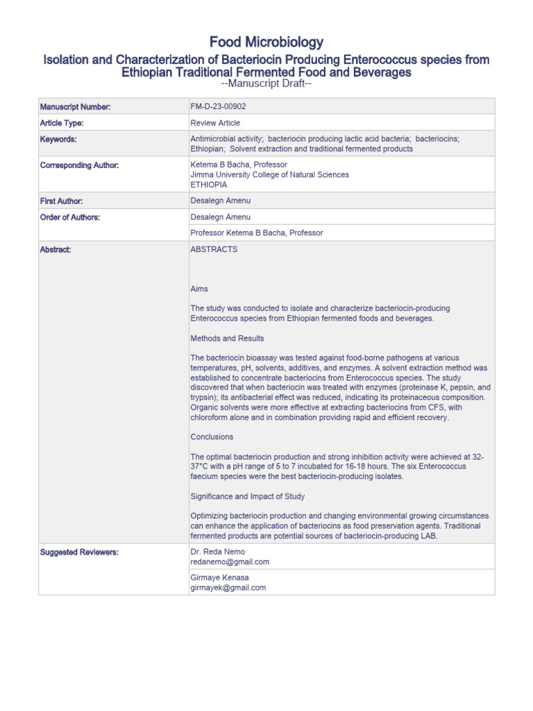 Food Microbiology | PDF | Antimicrobial | Foodborne Illness