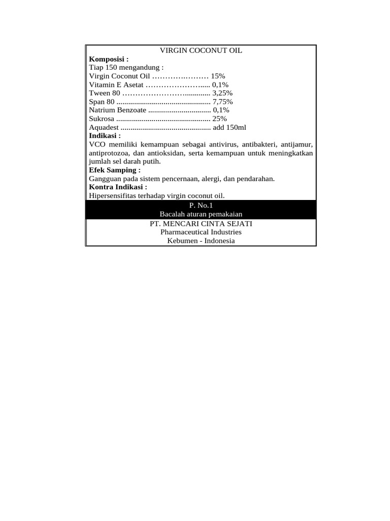Brosur VOC | PDF | Kesehatan Holistik