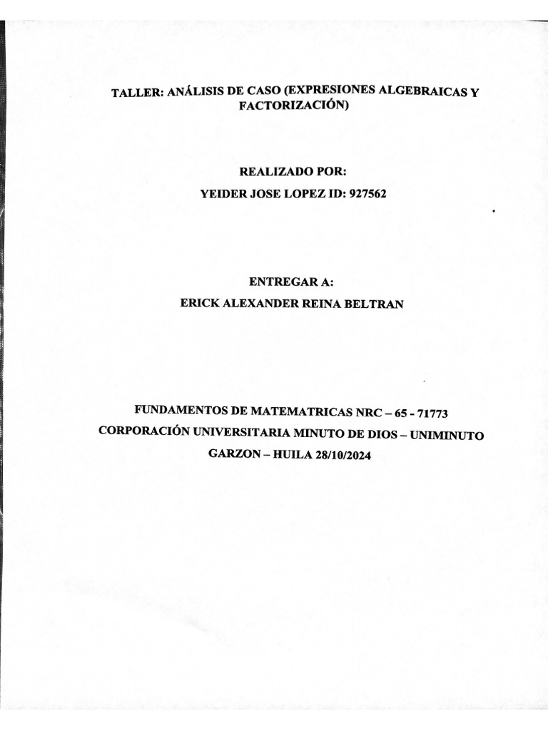 Trabajo Yeider | PDF