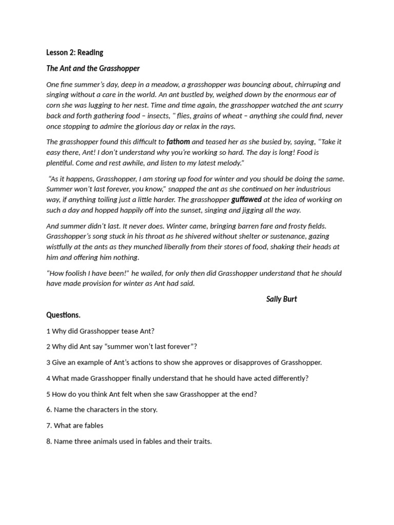 Week 9 Comprehension Y6 | PDF