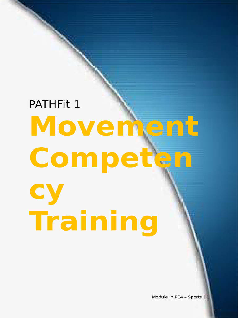 Module2-PATHFIT-1 | PDF | Anatomical Terms Of Motion | Foot