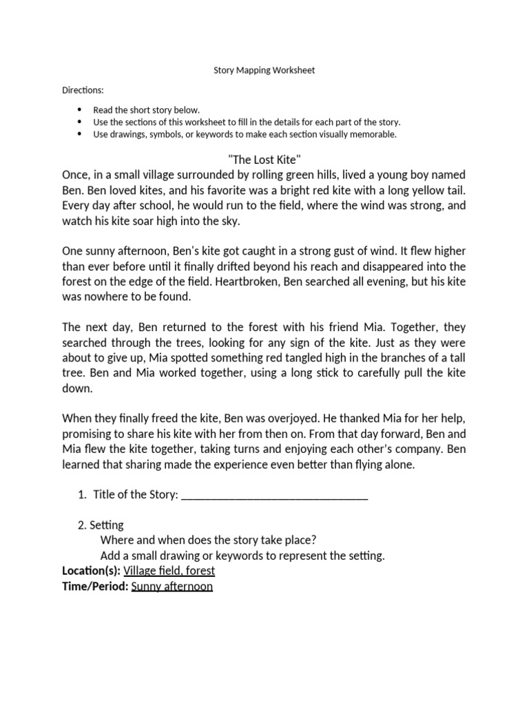 Activity Sheets For Different Learning Styles | PDF