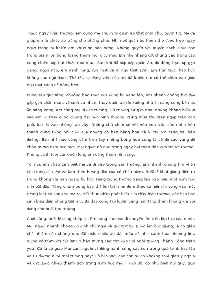 Trư C Ngày Khai Trư NG | PDF