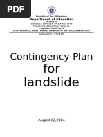 School DRRM Contingency Plan | PDF