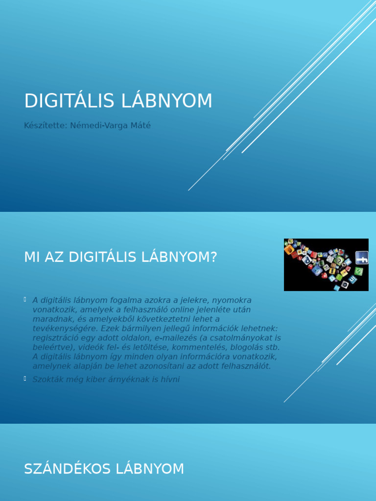 Digitális Lábnyom | PDF