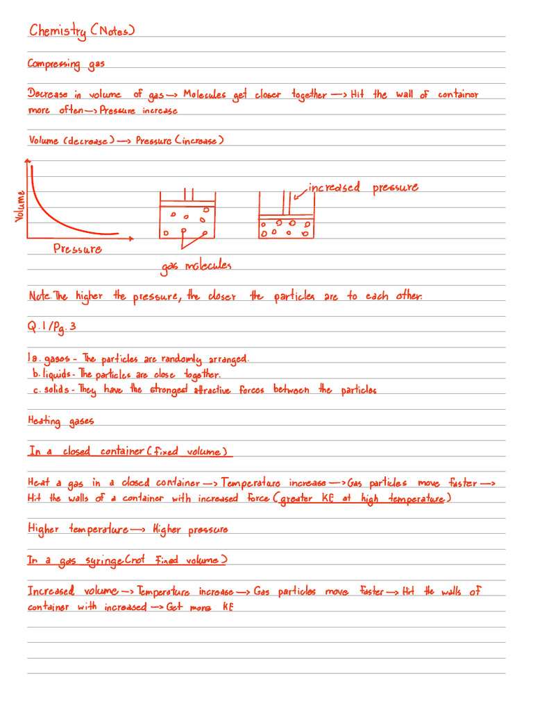 Chemistry Note (June 30) | PDF