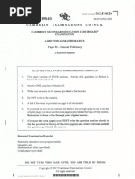 January 2020 Math CXC Paper 2 | PDF