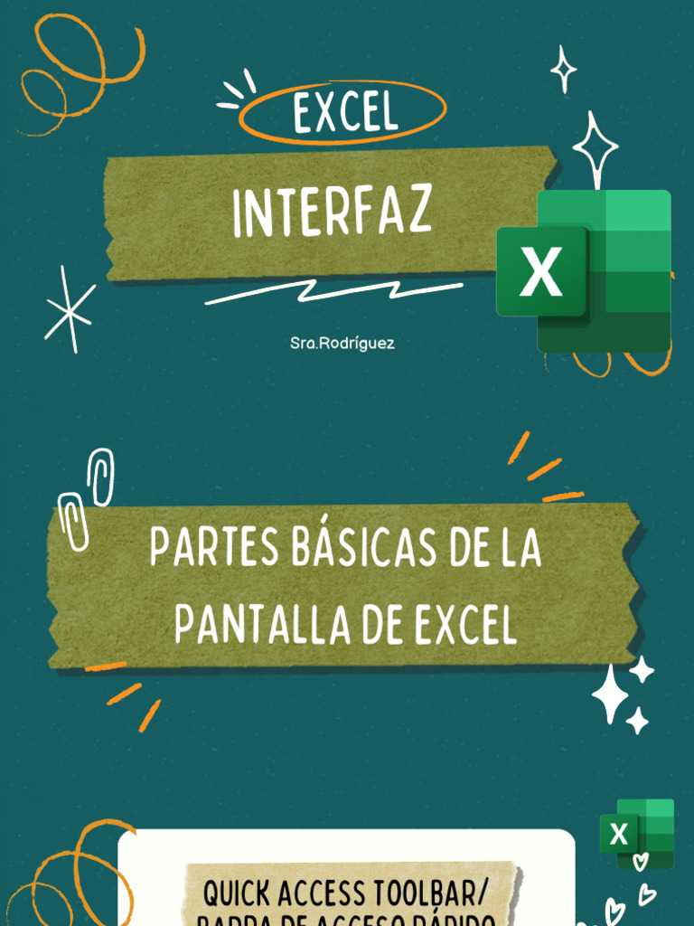 Excel Interfaz | PDF | Informática | Tecnología