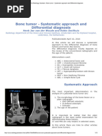 Lodwick Classification for Bone Tumor Growth | PDF | Medical Imaging ...