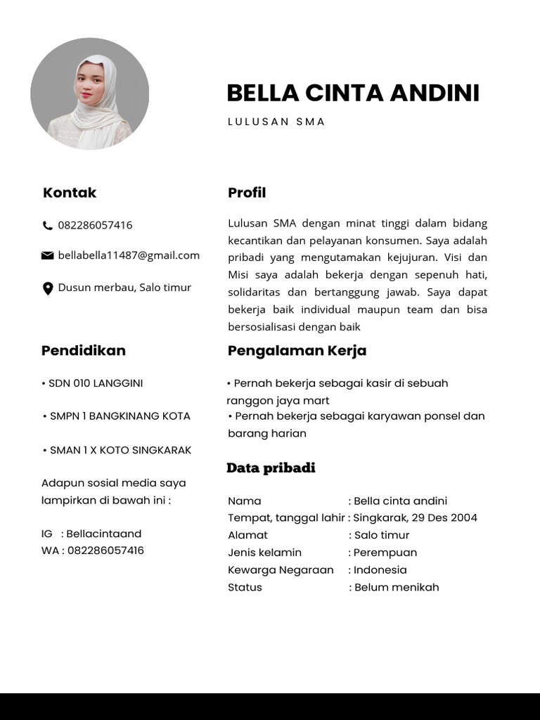 CV PT Paragon Wardah | PDF