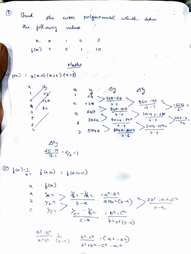 assignment on numerical methods | PDF